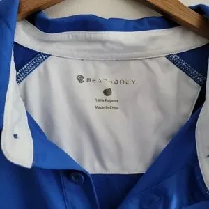 Beachbody | Shirts | P9x Beachbody Trainer Fitness Polo Shirt Light ...